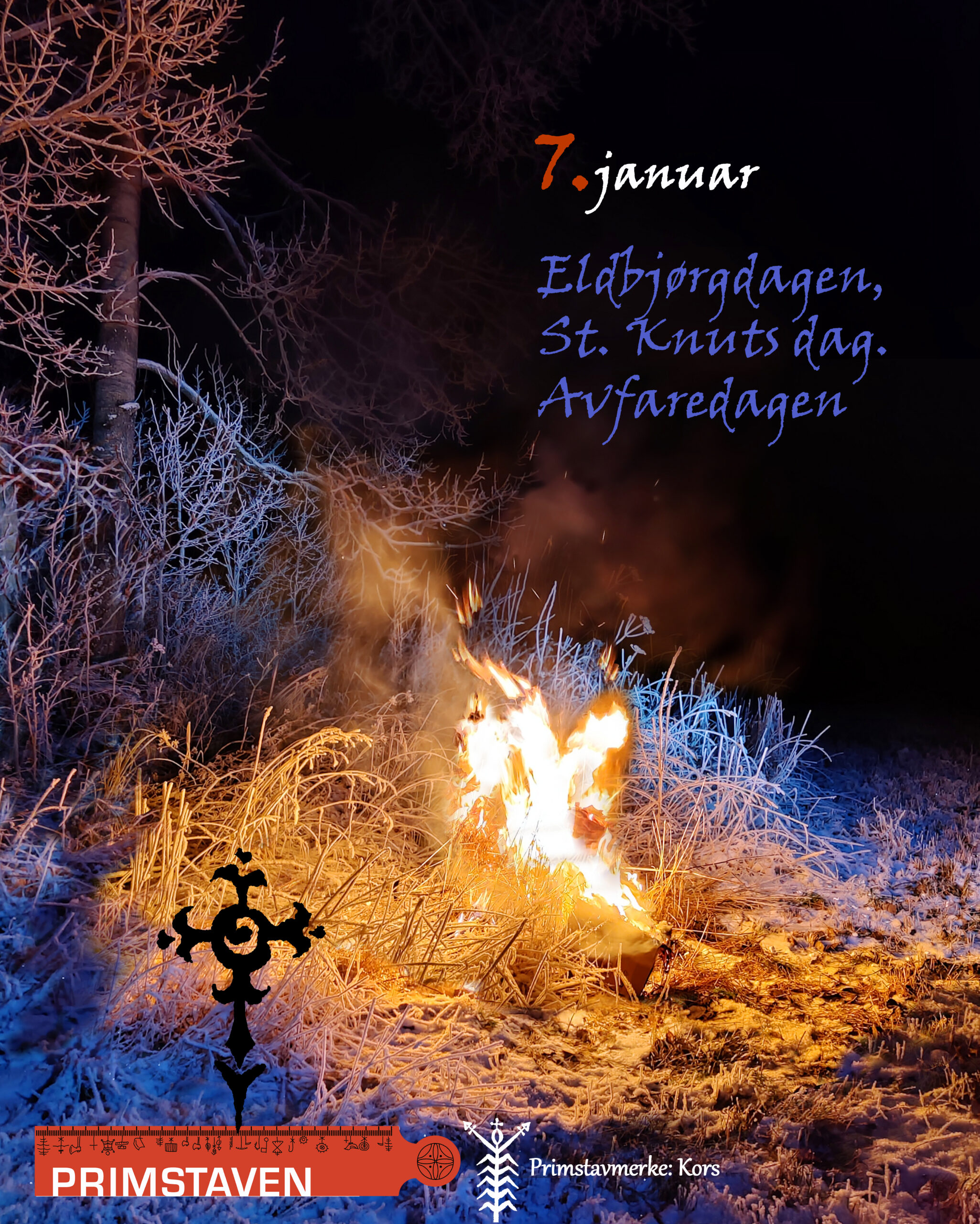 7.januar: St.Knuts dag, Eldbjørgdagen, Avfaredagen, Englefaredagen 💖 ...